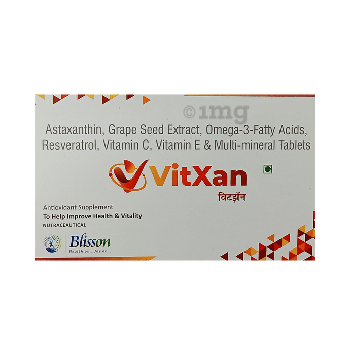 Vitxan Tablet: Buy strip of 10 tablets at best price in India | 1mg