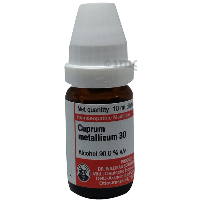 Dr Willmar Schwabe Germany Cuprum Metallicum Dilution 30 Buy Bottle Of
