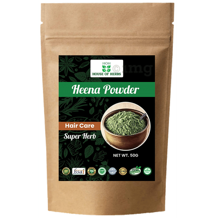 House Of Herbs Heena Powder: Buy packet of 50.0 gm Powder at 𝗯𝗲𝘀𝘁 𝗽𝗿𝗶𝗰𝗲 ...