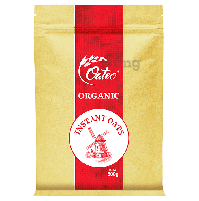 Oateo Instant Oats Organic: Buy packet of 500.0 gm Oats at best price ...