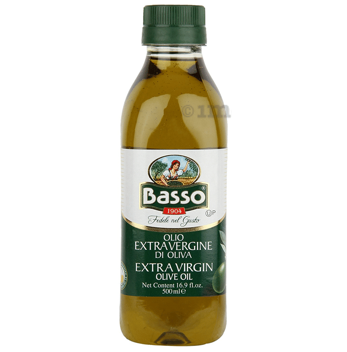 Basso Extra Virgin Olive Oil: Buy bottle of 500.0 ml Oil at 𝗯𝗲𝘀𝘁 𝗽𝗿𝗶𝗰𝗲 ...