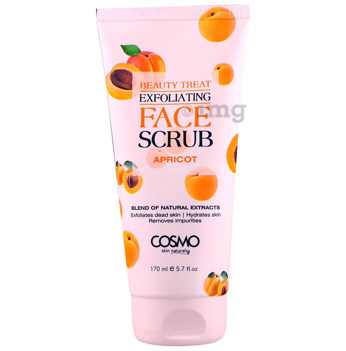 Cosmo Skin Naturals Beauty Treat Exfoliating Face Scrub Apricot: Buy ...