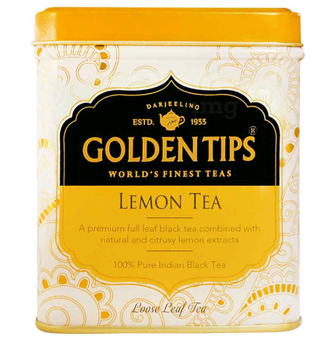 Golden Tips Lemon Tea: Buy Tin of 100.0 gm Leaves at best price in ...