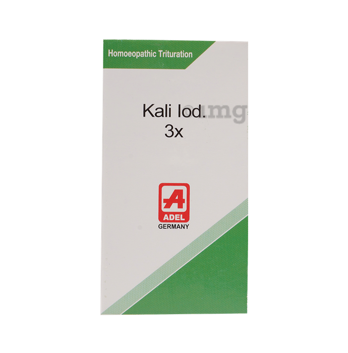 ADEL Kali Iod Trituration Tablet 3X: Buy bottle of 20 gm Trituration ...
