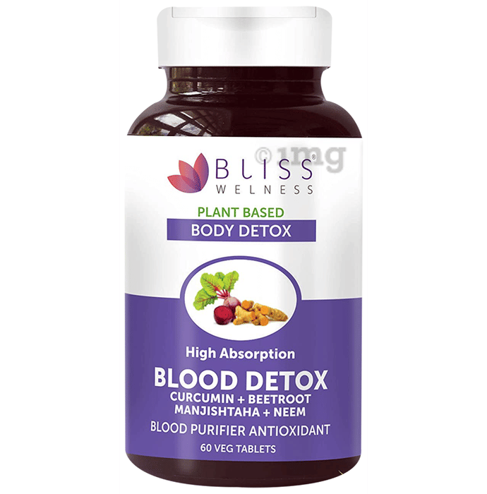 Bliss Welness Blood Detox Veg Tablet: Buy bottle of 60 tablets at best ...