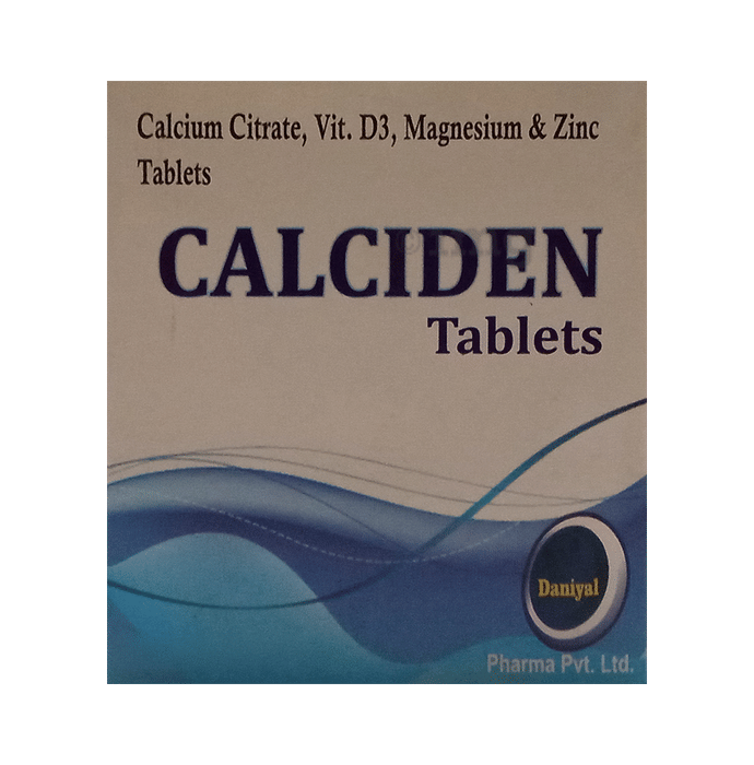 Calciden Tablet: Buy strip of 10 tablets at best price in India | 1mg