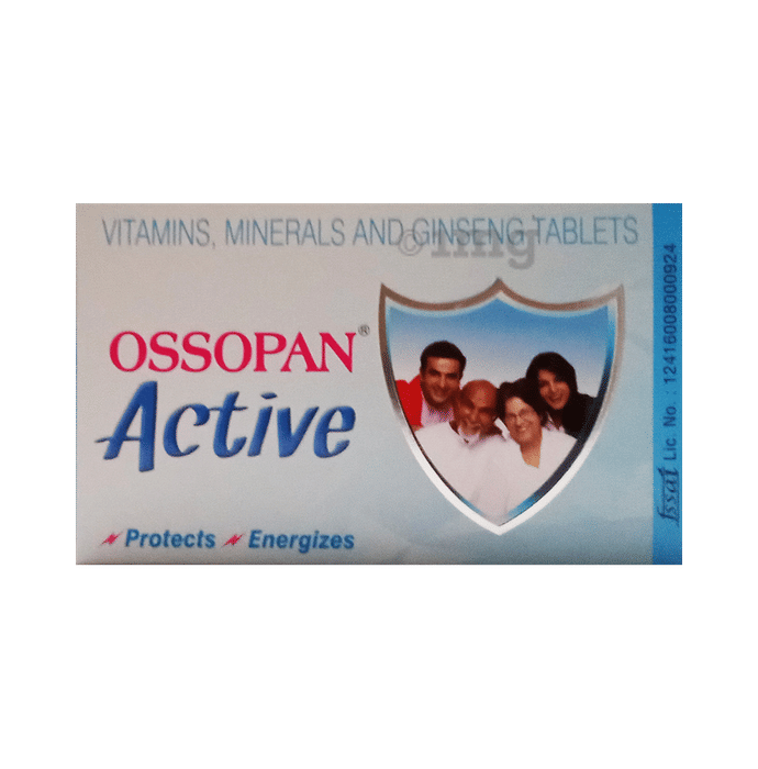 Ossopan Active Tablet: Buy strip of 10 tablets at best price in India | 1mg