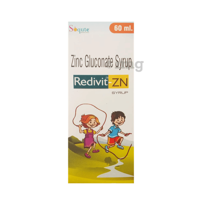 Redivit-ZN Syrup: Buy bottle of 60 ml Syrup at best price in India | 1mg