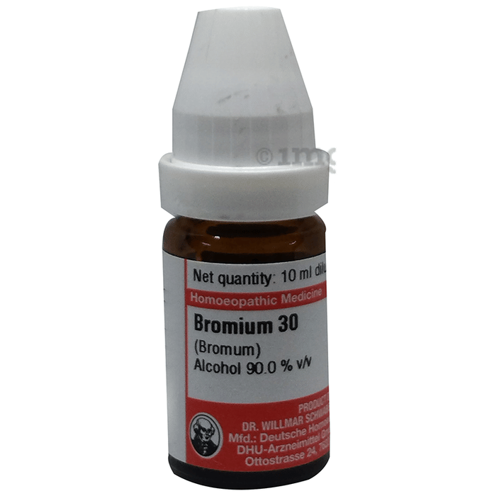 Dr Willmar Schwabe Germany Bromium Dilution 30: Buy bottle of 10.0 ml ...