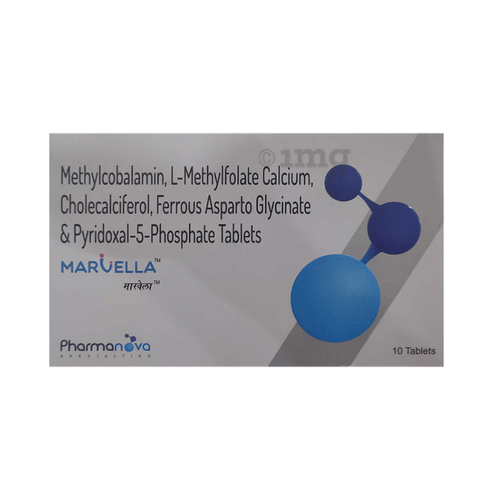 Marvella Tablet: Buy strip of 10 tablets at best price in India | 1mg