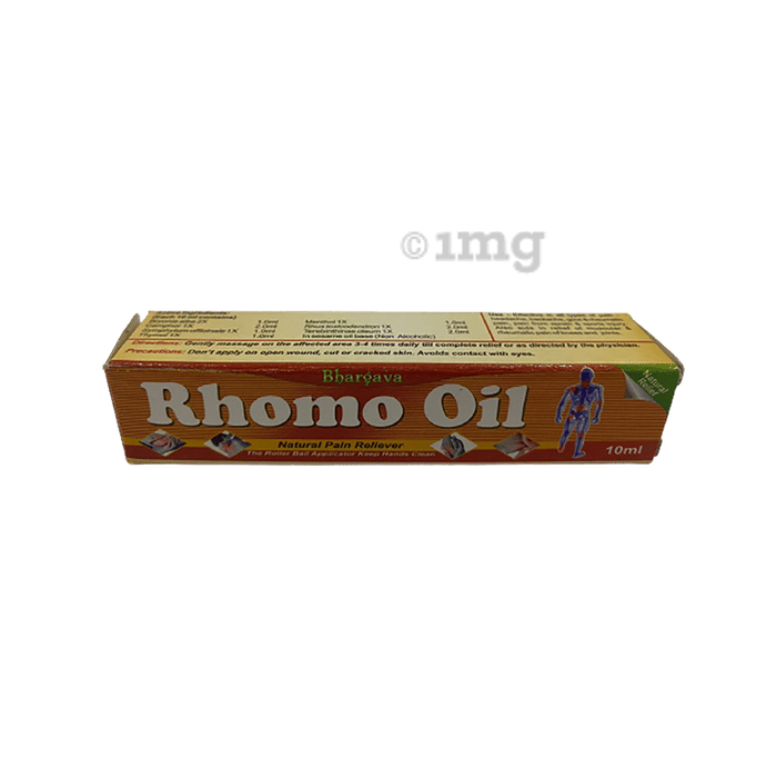 Bhargava Rhomo Oil: Buy Roll-on bottle of 10 ml Oil at best price in ...