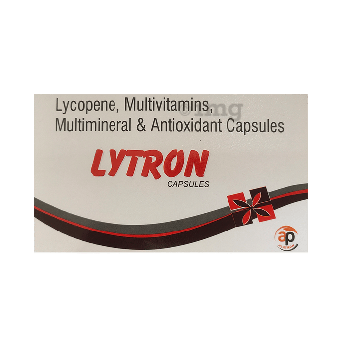 Lytron Capsule: Buy strip of 10 capsules at best price in India | 1mg