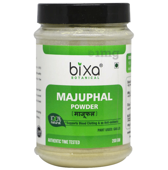 Bixa Botanical Majuphal Powder: Buy jar of 200 gm Powder at best price ...