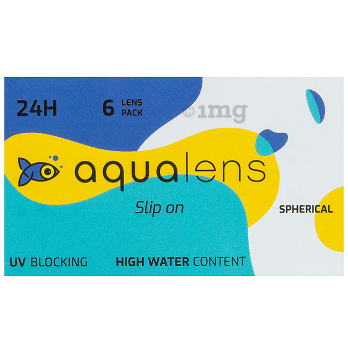 Aqualens 24H Contact Lens with High Water Content & UV Protection ...