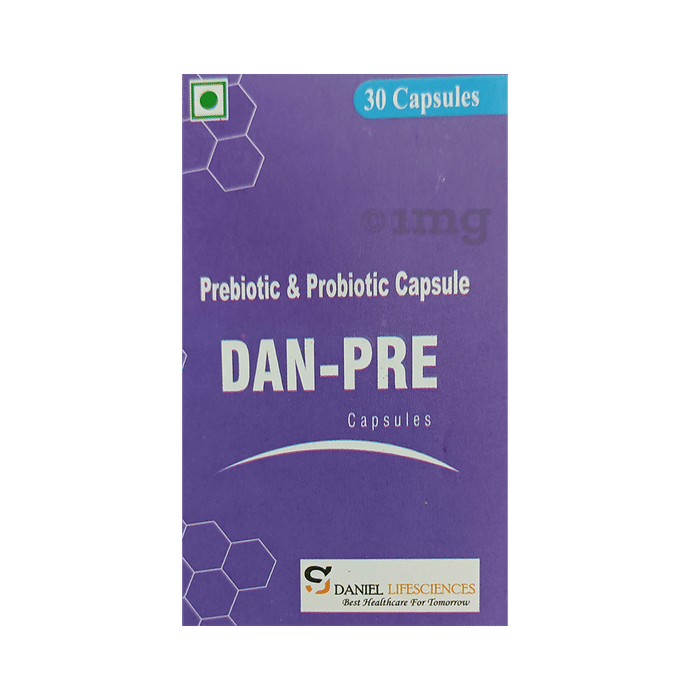 Dan-Pre Capsule: Buy bottle of 30 capsules at best price in India | 1mg