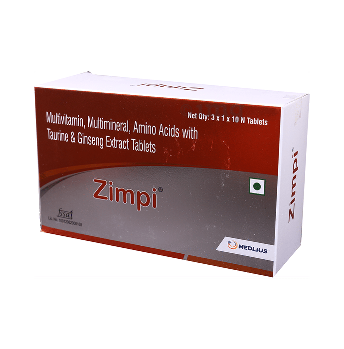 Zimpi Tablet: Buy strip of 10 tablets at best price in India | 1mg