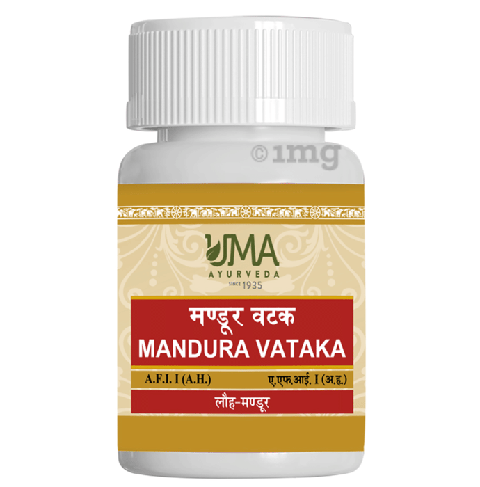 Uma Ayurveda Mandur Vatak Tablet: Buy bottle of 40.0 tablets at best ...