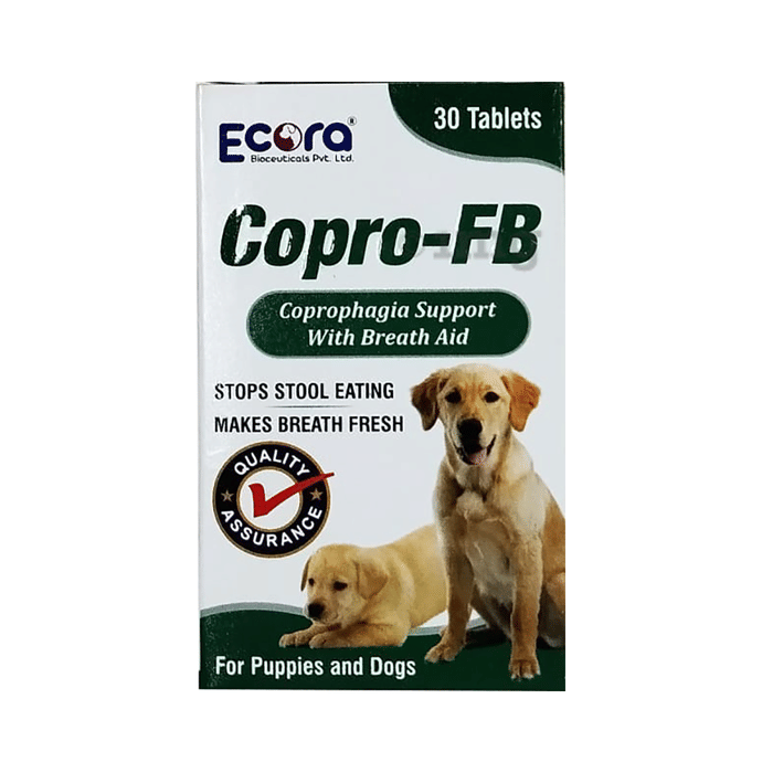 Copro FB Tablet For Puppies and Dogs: Buy bottle of 30.0 tablets at ...