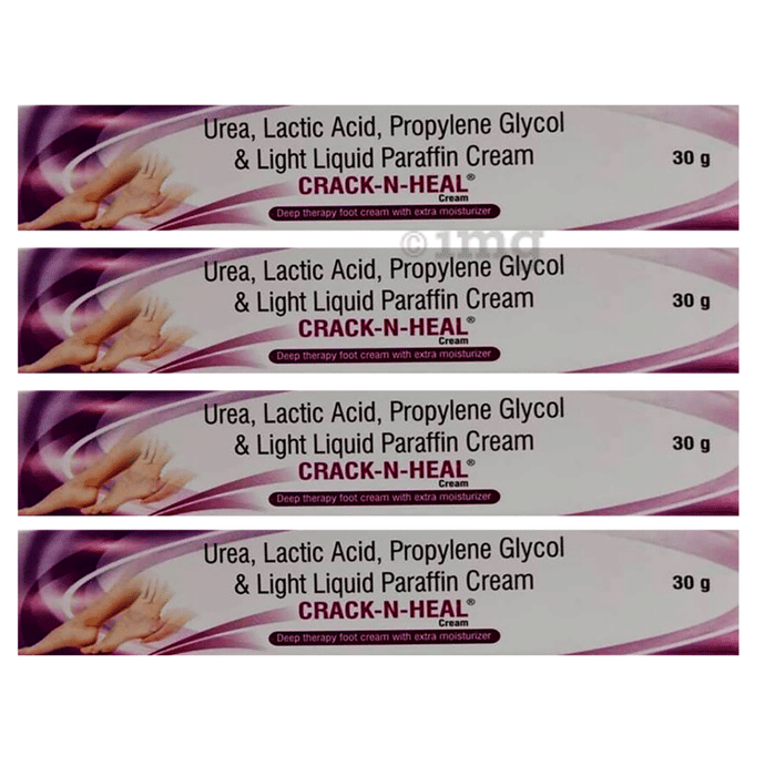 Crack-N-Heal Cream (30gm Each): Buy combo pack of 4.0 Tubes at best ...