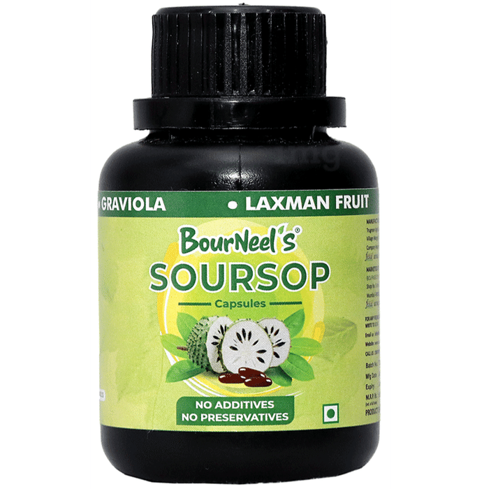 Soursop 100% Pure Graviola Capsule: Buy bottle of 60.0 capsules at best ...