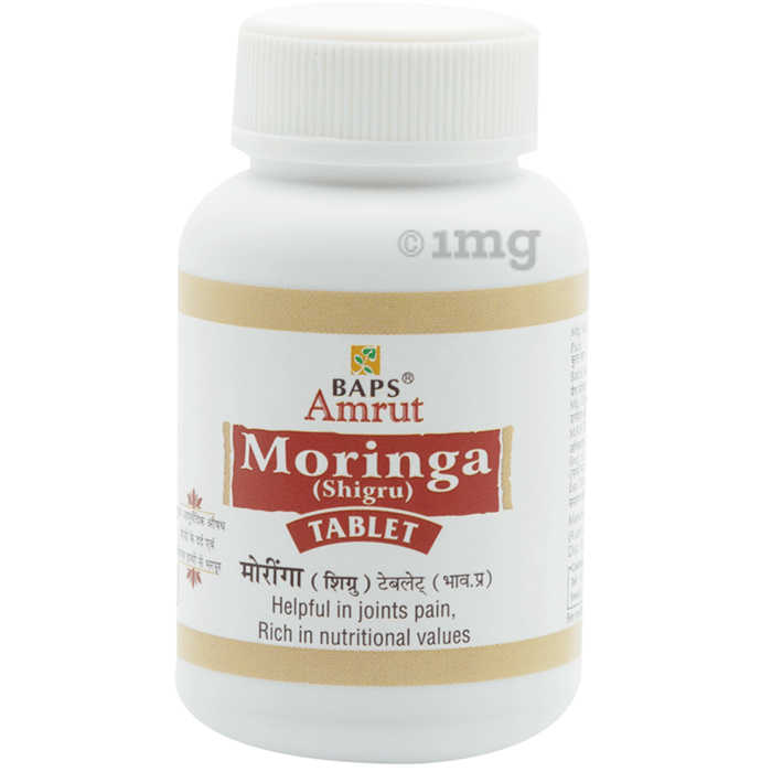 BAPS Amrut Moringa (Shigru) Tablet: Buy bottle of 100.0 gm Tablet at ...