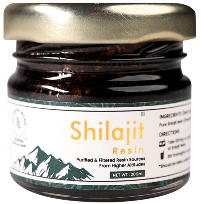 Shilajit Resin: Buy jar of 20.0 gm Resin at best price in India | 1mg