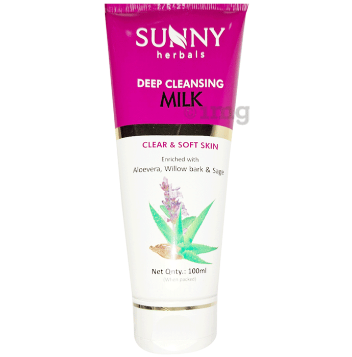 Sunny Herbals Deep Cleansing Milk: Buy tube of 100.0 ml Cleanser at ...