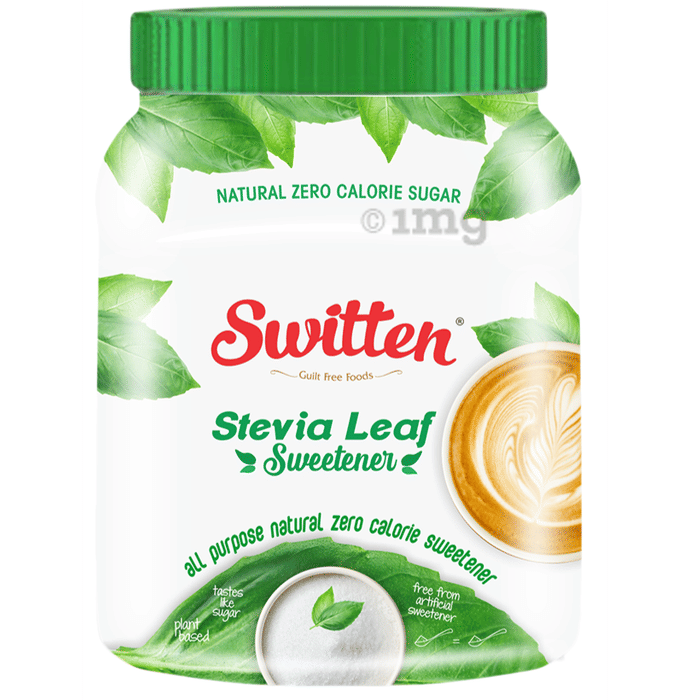 Switten Stevia Leaf Sweetner Zero Sugar: Buy jar of 800.0 gm Powder at ...