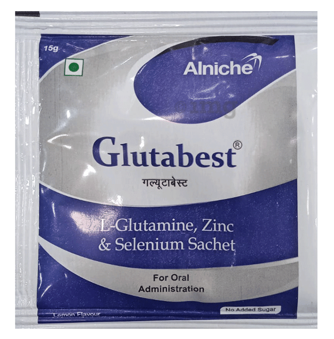 Glutabest Sachet Lemon No Added Sugar: Buy sachet of 15.0 gm Granules ...