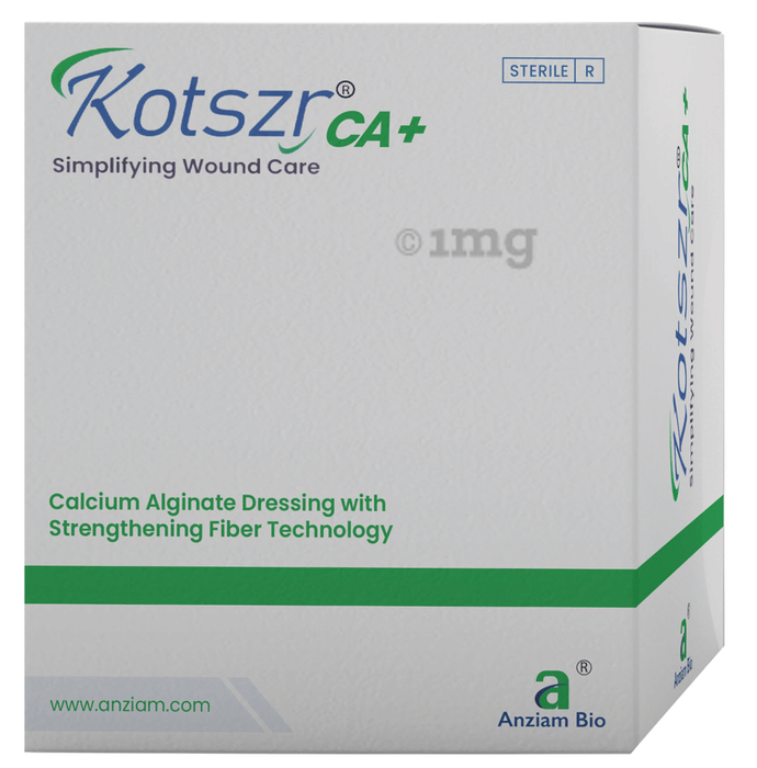 Kotszr CA+ Calicum Alginate Dressing 15x15cm: Buy box of 3.0 units at ...