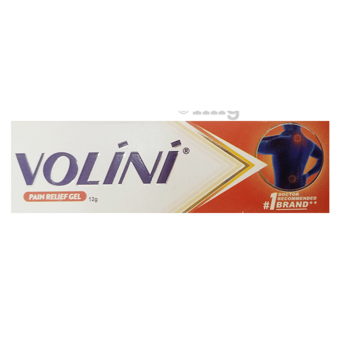 Volini Pain Relief Gel for Sprain, Muscle, Joint, Neck & Low Back Pain ...