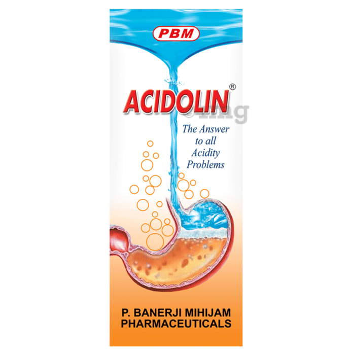PBM Acidolin: Buy bottle of 200.0 ml Syrup at best price in India | 1mg