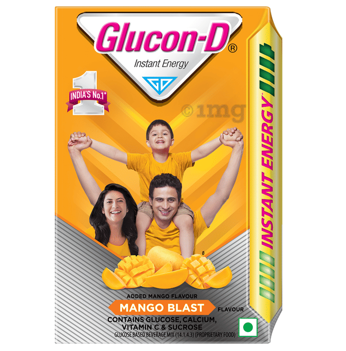 Glucon-D with Glucose, Calcium, Vitamin C & Sucrose | Nutrition Booster ...