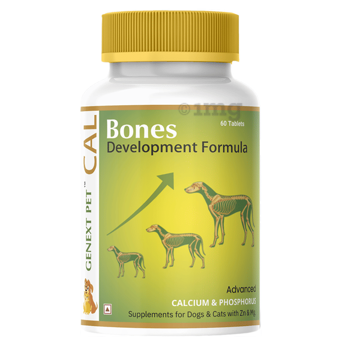 Genext Pet Cal Tablet: Buy bottle of 60.0 tablets at best price in ...