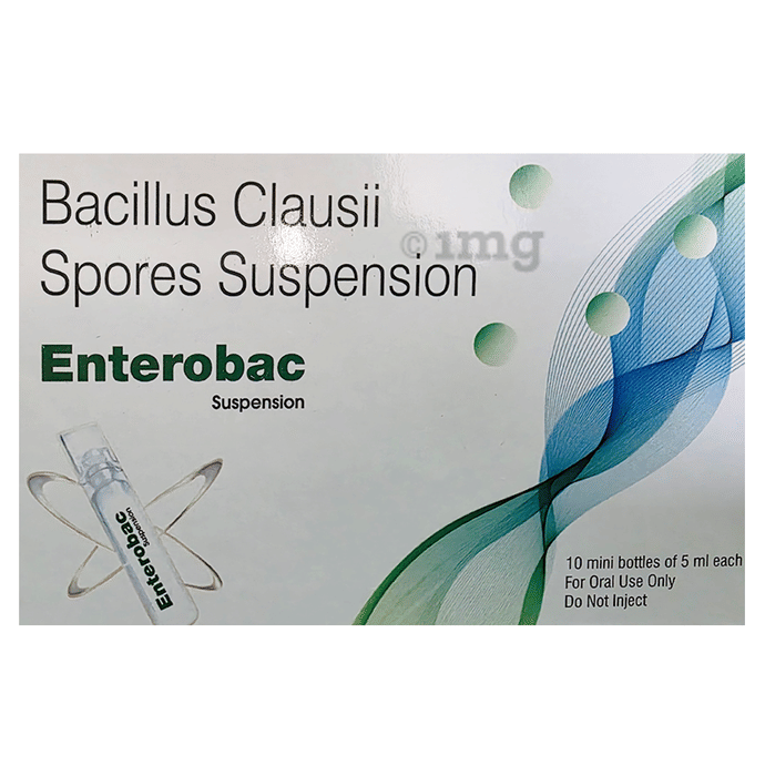 Enterobac Suspension (5ml Each): Buy box of 10.0 bottles at best price ...