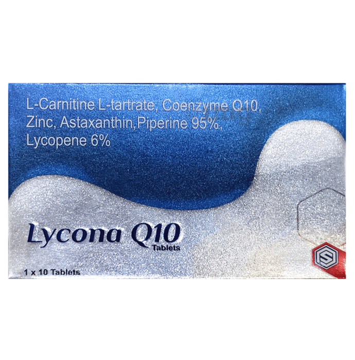 Lycona Q10 Tablet: Buy strip of 10.0 tablets at best price in India | 1mg
