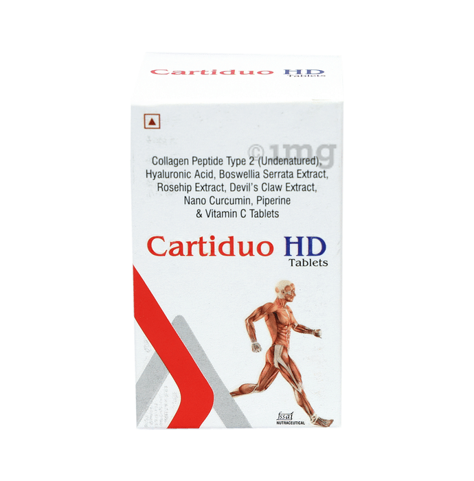 Cartiduo-HD Tablet: Buy bottle of 14.0 tablets at best price in India | 1mg