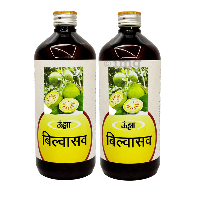 Unjha Bilvasava Syrup for Digestive Tonic Relieves Constipation (450ml ...