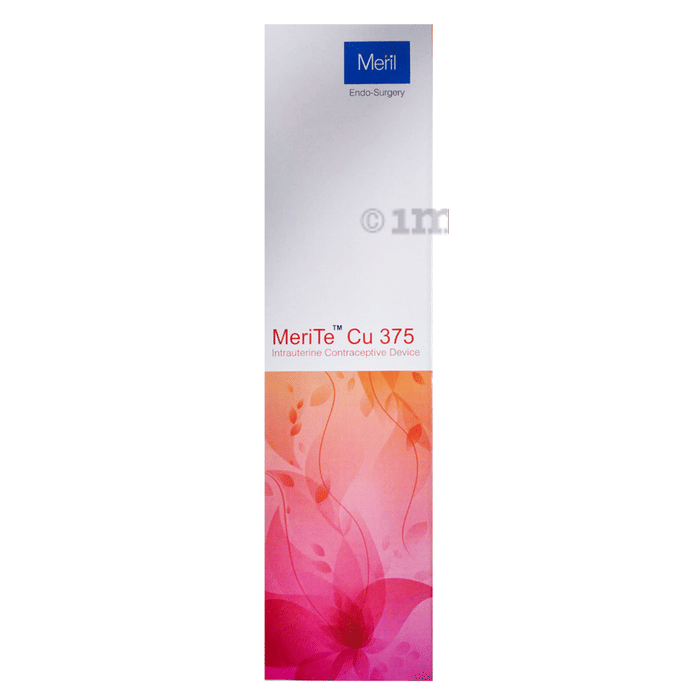 MERIL MeriTe Cu 375 (Copper T) Intrauterine Contraceptive Device: Buy ...