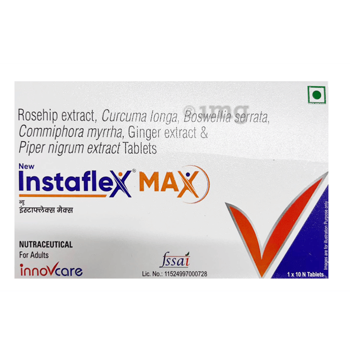 Instaflex Max Tablet: Buy strip of 10.0 tablets at best price in India ...