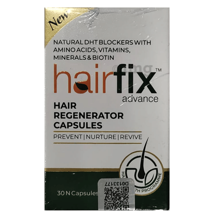 Hairfix Advance Capsule: Buy bottle of 30.0 vegicaps at best price in ...