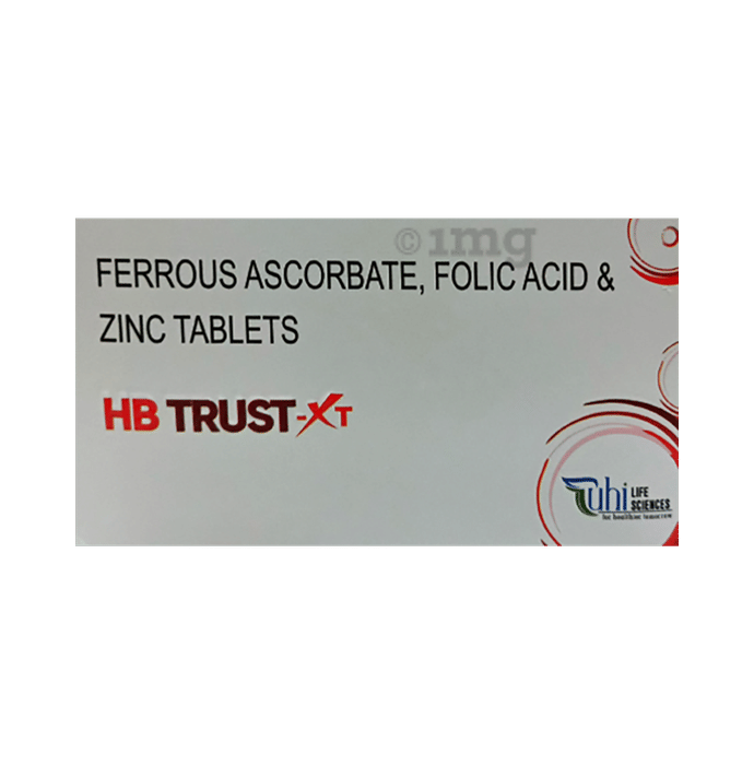 HB Trust-XT Tablet: Buy strip of 10 tablets at best price in India | 1mg