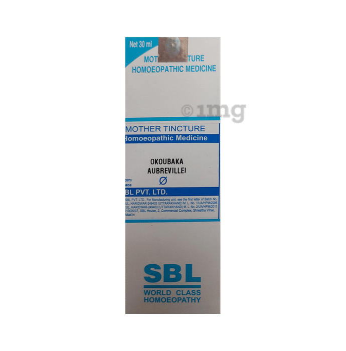 SBL Okoubaka Aubrevillei Mother Tincture Q: Buy bottle of 30 ml Mother ...
