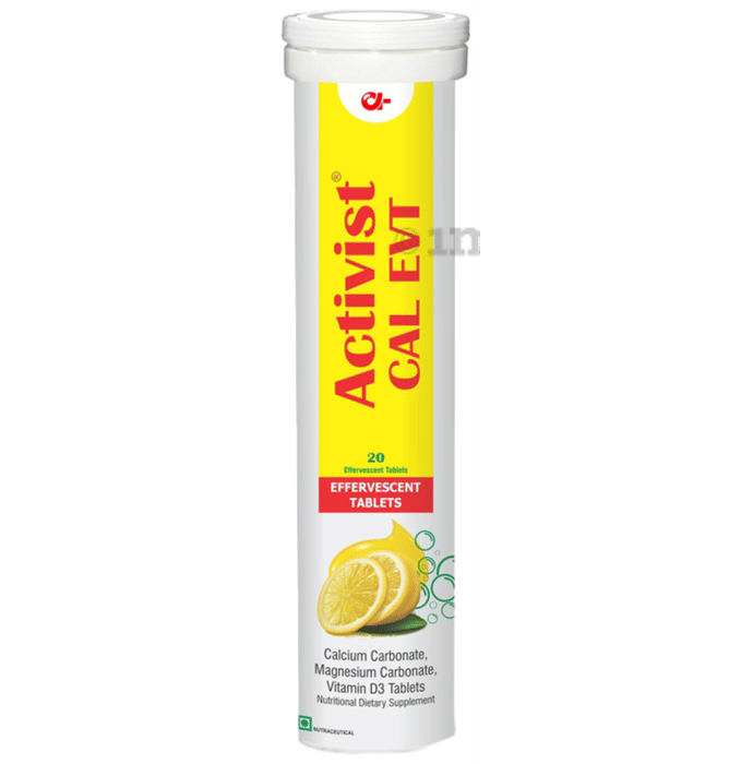 Activist CAL VIT Effervescent Tablet: Buy bottle of 20 Effervescent ...