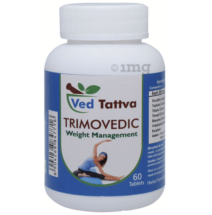 Ved Tattva Trimovedic Weight Management Tablet: Buy bottle of 60.0 ...
