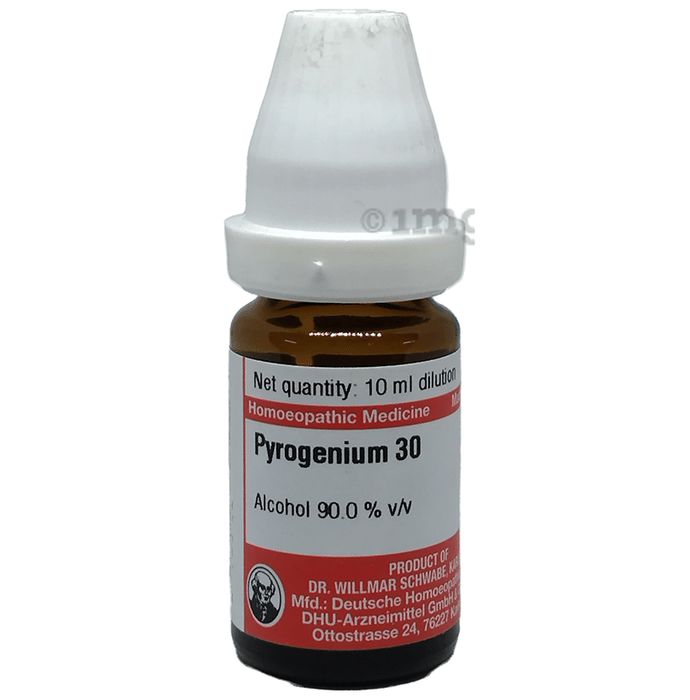Dr Willmar Schwabe Germany Pyrogenium Dilution 30: Buy bottle of 10.0 ...