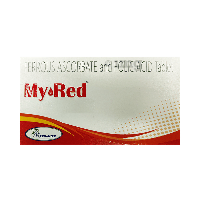 Myred Tablet: Buy strip of 10 tablets at best price in India | 1mg
