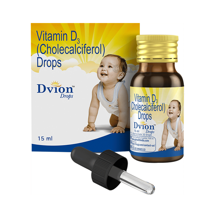 Dvion Drops: Buy bottle of 15 ml Drop at best price in India | 1mg