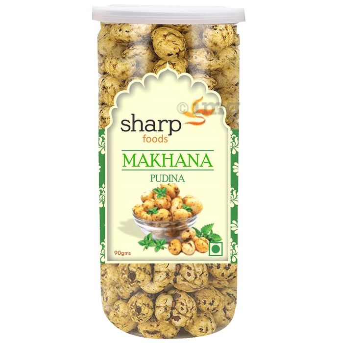 Sharp Foods Makhana (90gm Each) Pudina: Buy box of 1.0 Jar at best ...