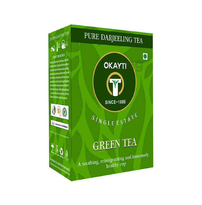 Okayti Pure Darjeeling Green Tea: Buy box of 500 gm Leaves at best ...